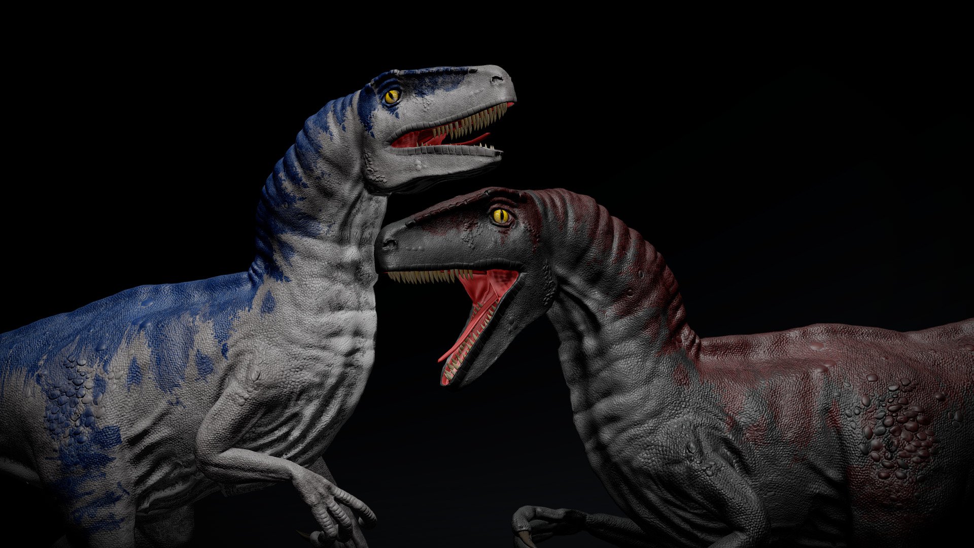 Raptor Pack - Buy Royalty Free 3D model by Tomislav Tomljenović ...