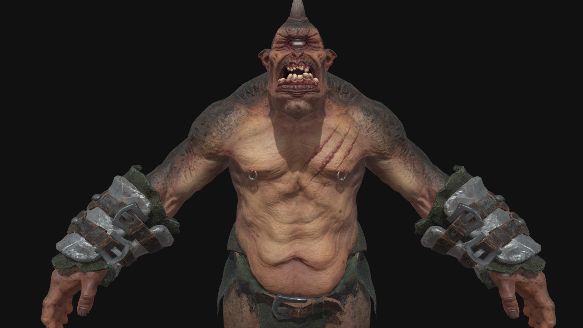 Cyclops - Buy Royalty Free 3D model by ZERO ART PROJECT ...