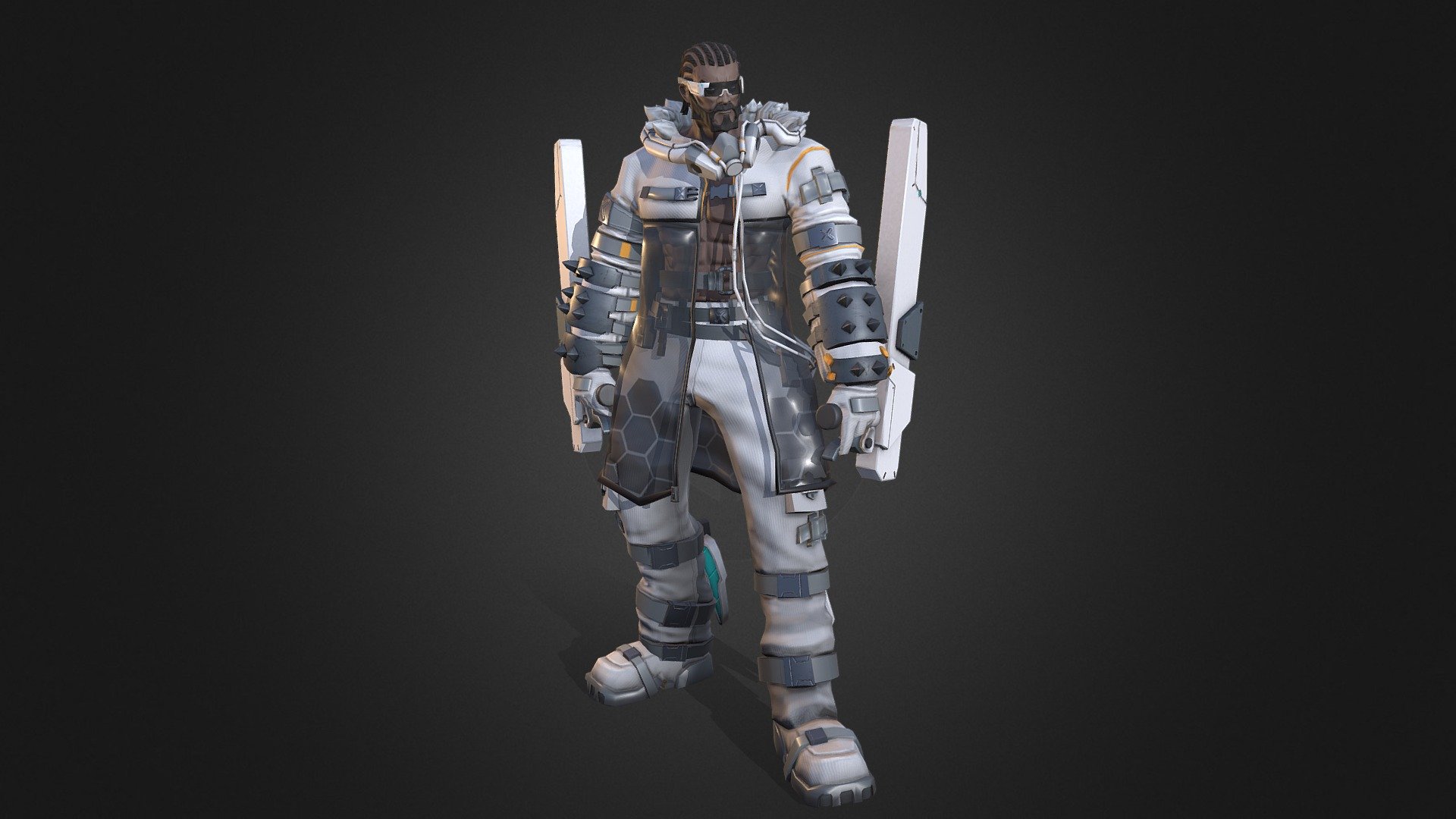 Neo Tokyo: Exponential Reality: Soldier - 3D model by Getriger ...
