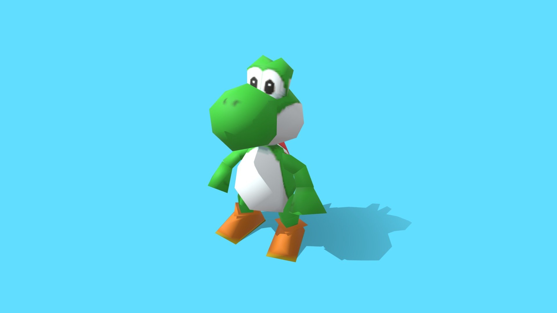 Yoshi Model - Download Free 3D model by jaspermateodev [615e0c0] - Sketchfab
