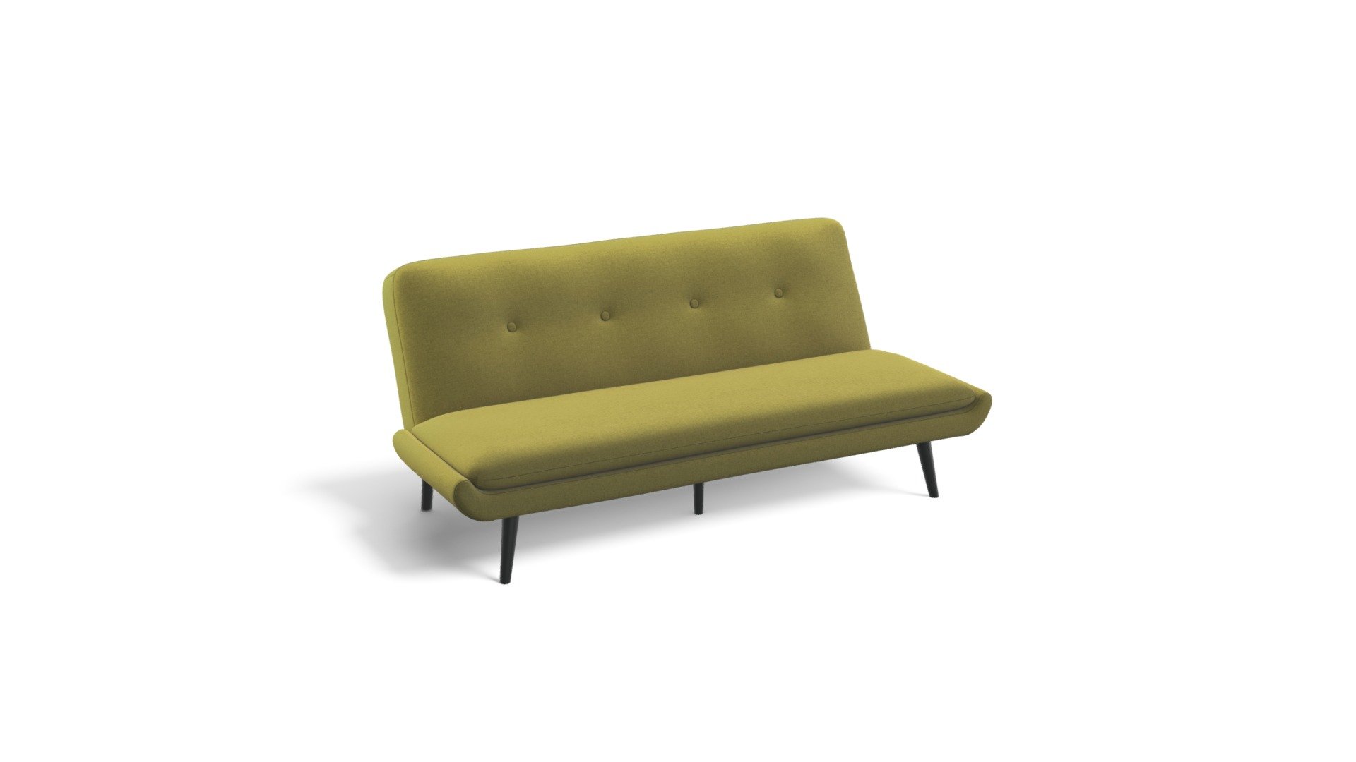 Edwin, Click Clack Sofa Bed, Juniper Green - 3D model by MADE.COM ...