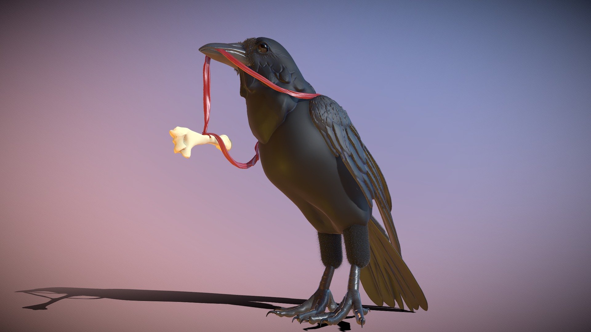 Decorative Bones - 3D model by Deborah L. Wright (@catbanjo.com ...