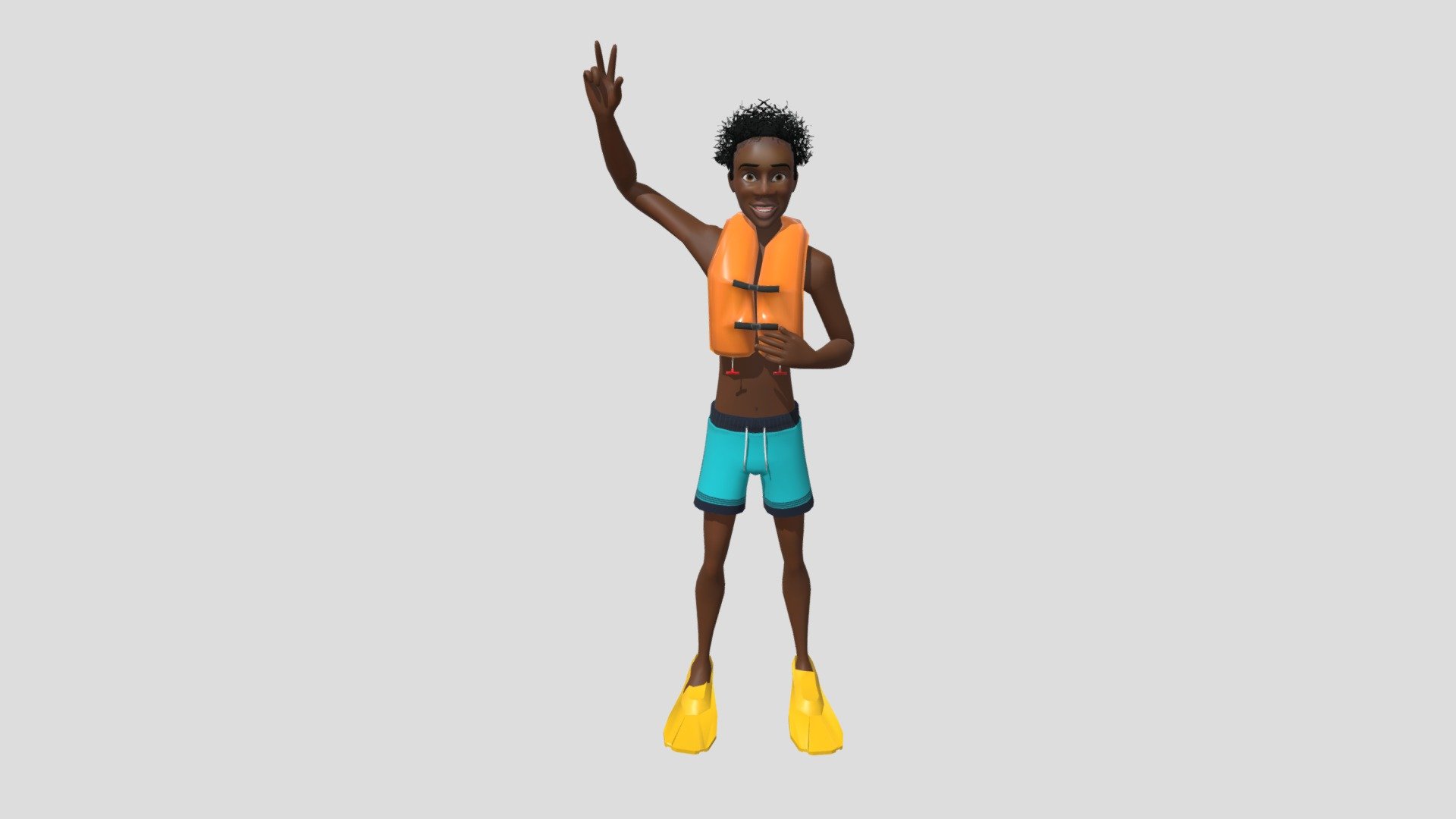 Beach Boy - 3D model by Flor.Actis [6160364] - Sketchfab