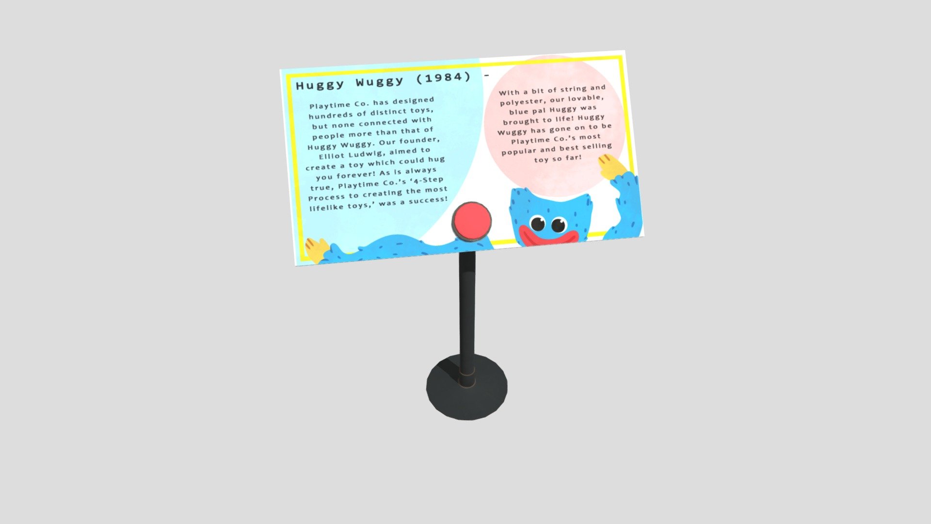 Huggie Plaque - Download Free 3D model by bpotar13 [616116a] - Sketchfab