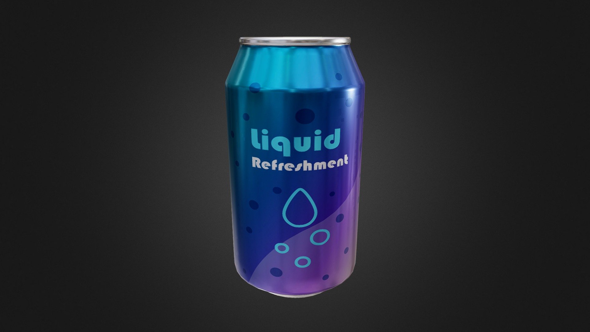 Liquid Refreshment Drink Can - Download Free 3D model by sammy_t ...