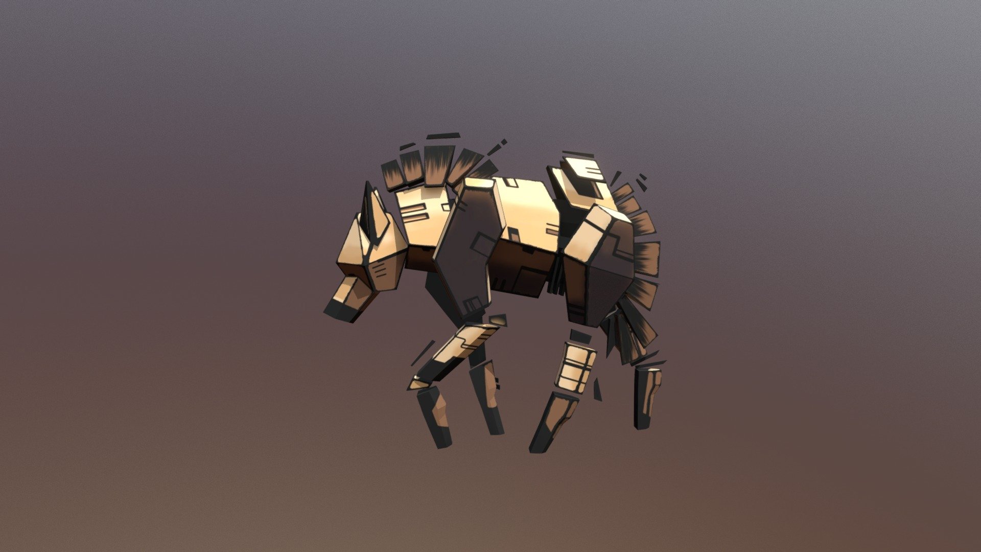 Wolf Mech - 3D model by James (@jamesmason) [6162455] - Sketchfab