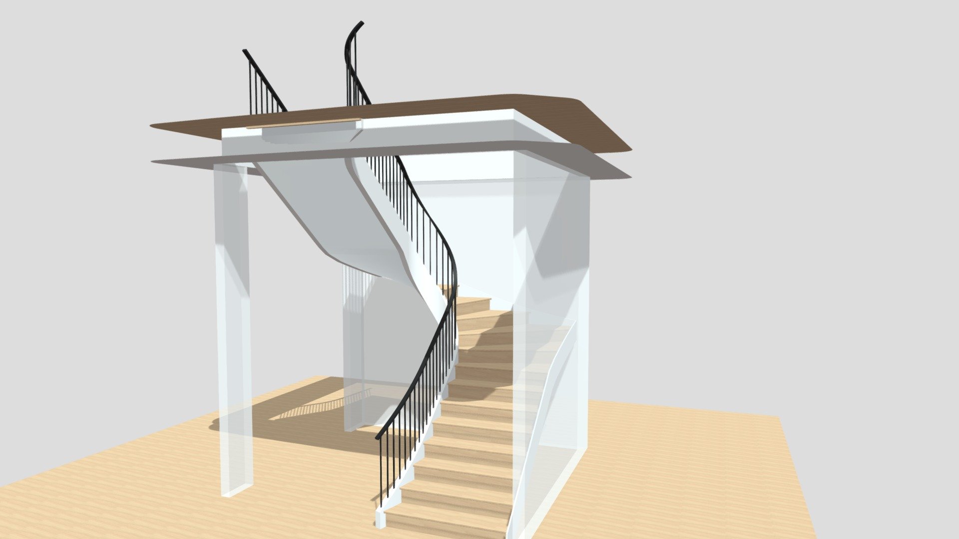 Jarvis M 5_10 Curb String_LH - 3D model by Stairsouth [616269b] - Sketchfab