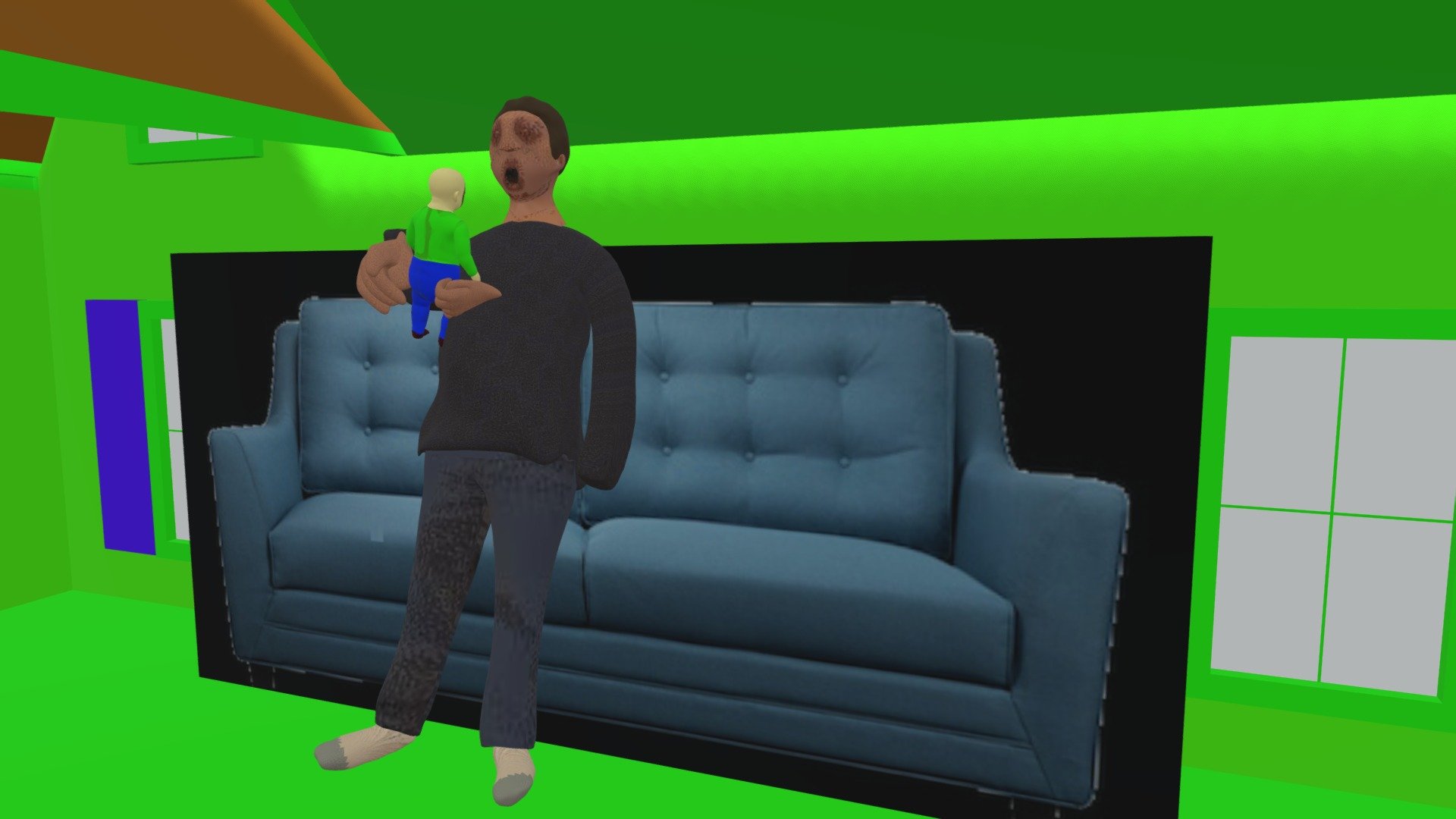 The House of Baldi - Download Free 3D model by Johnthe3dModeler ...