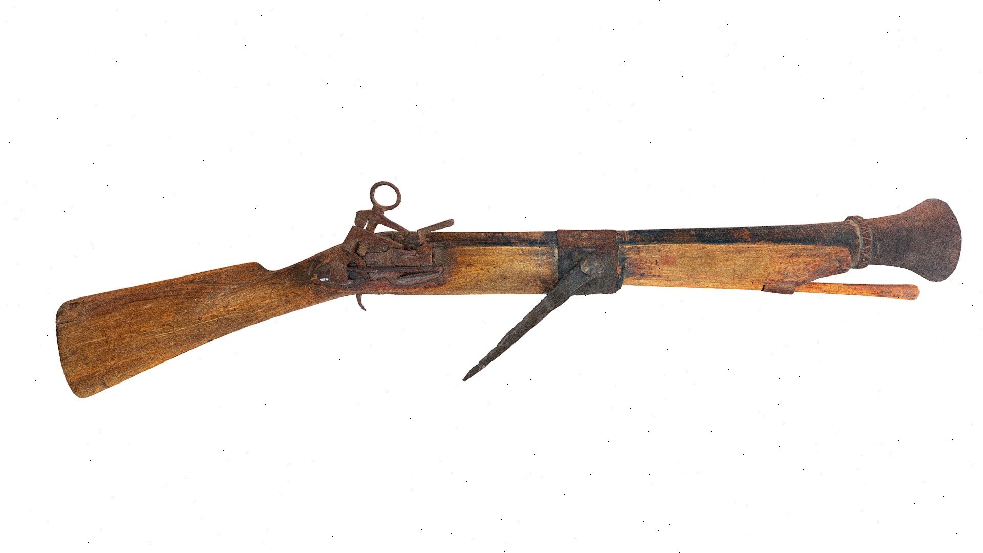 Trabuc de borda, c.1700 - 3D model by MNACTEC [6163ddc] - Sketchfab