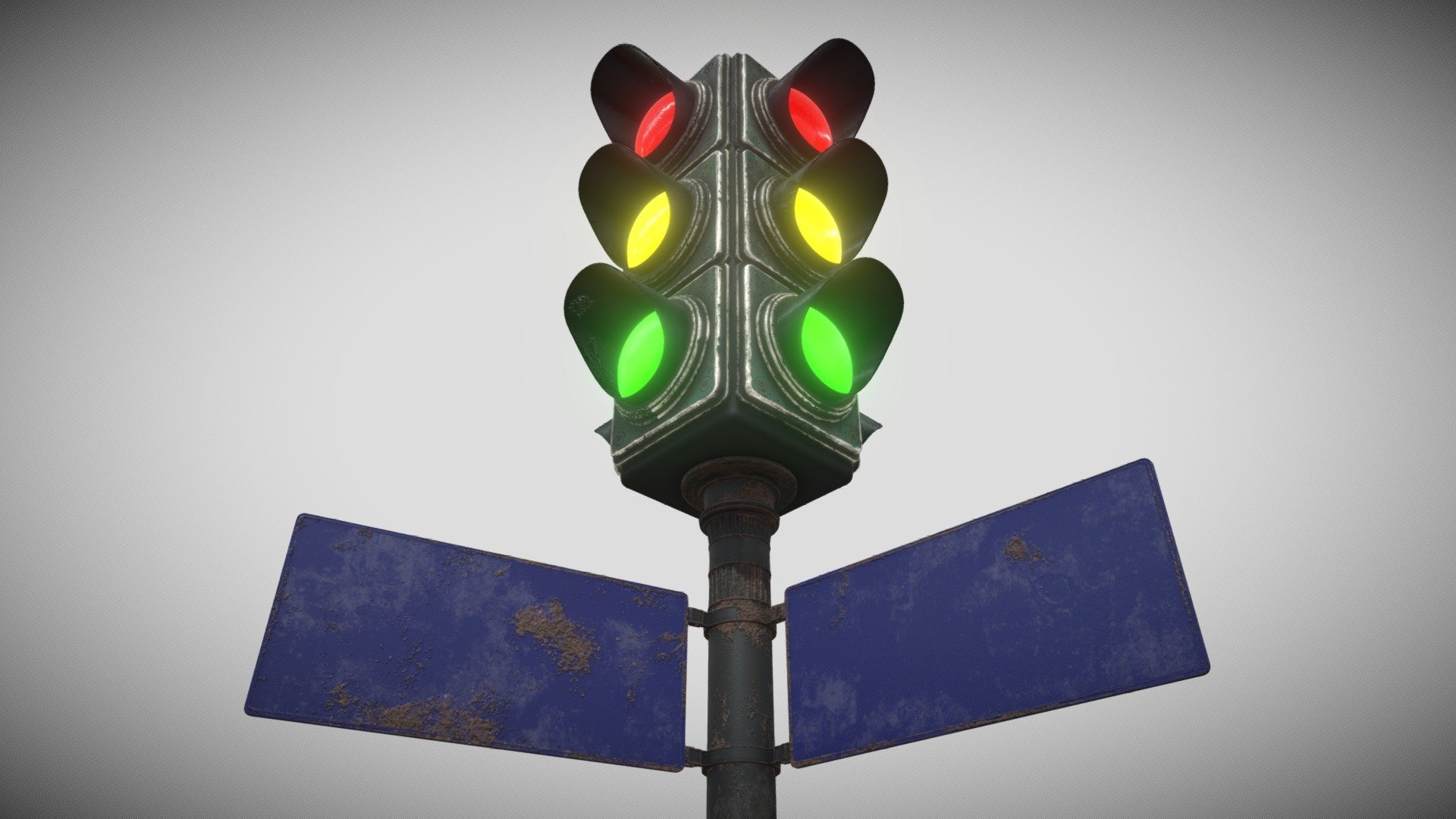 traffic light - Download Free 3D model by Mehdi Shahsavan (@ahmagh2e ...