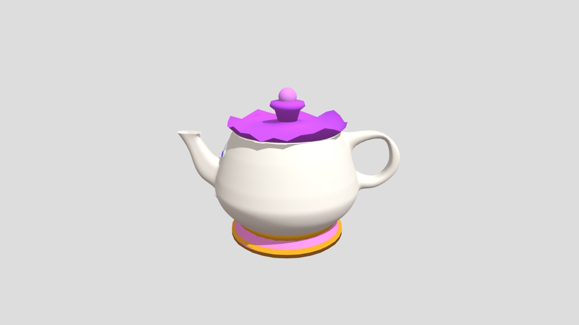 Mrs.Potts - Download Free 3D model by Ariss (@1its_ariss) [6164f4a ...