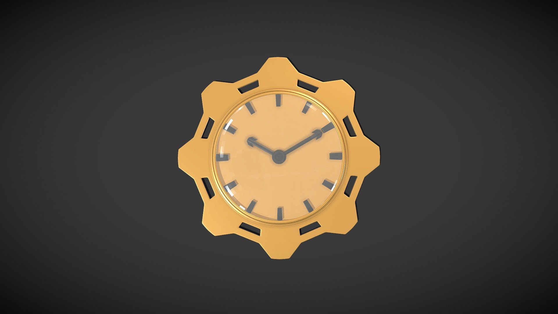 Clock 3D Model - Buy Royalty Free 3D model by Sandeep Choudhary ...