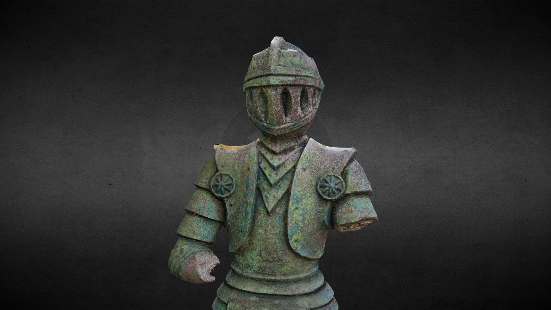 Knight Statue[not finished] - 3D model by Yu (@FFT_kedar) [6167316 ...