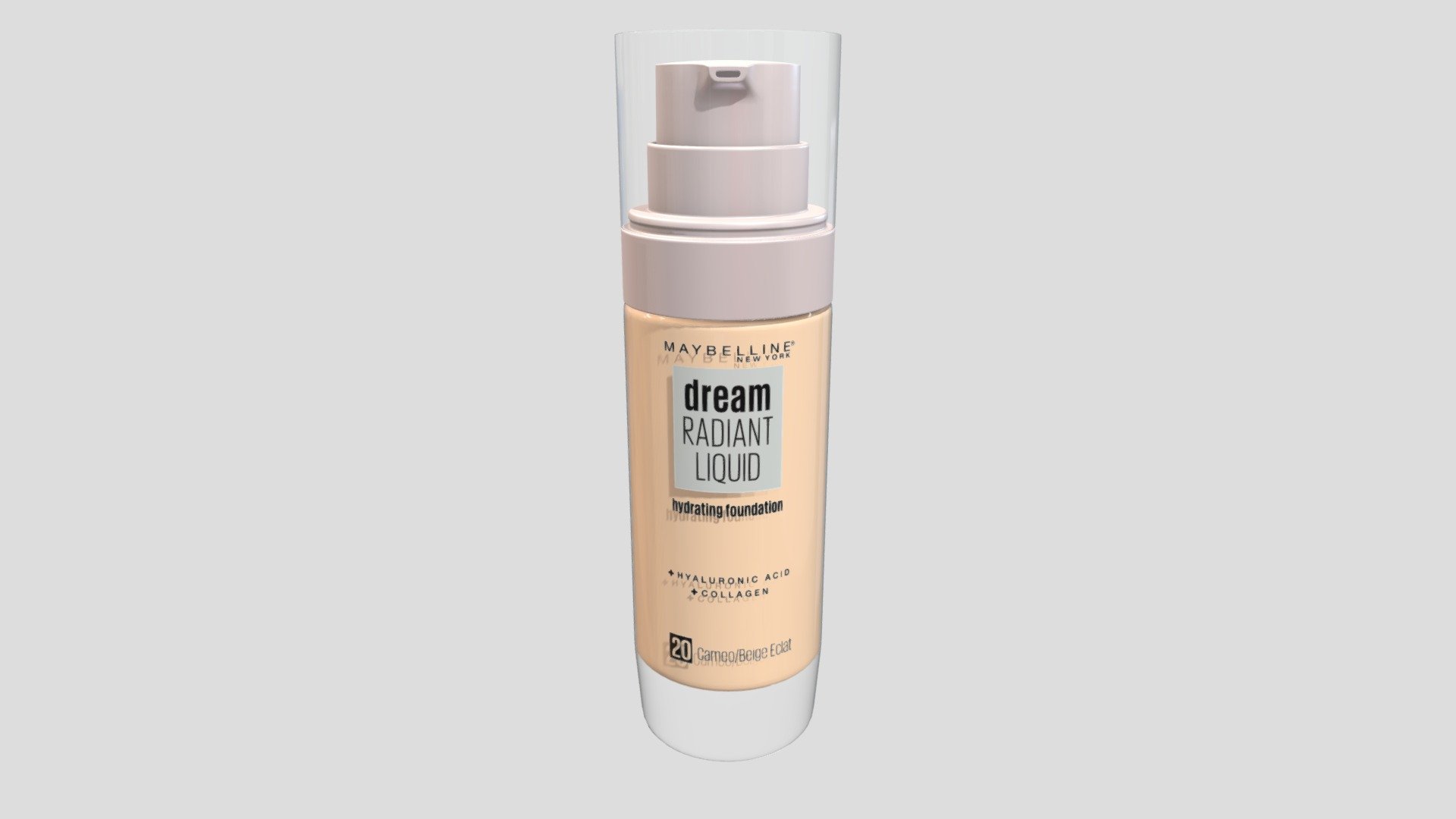 Maybelline Hydrating foundation Bottle - Download Free 3D model by ...