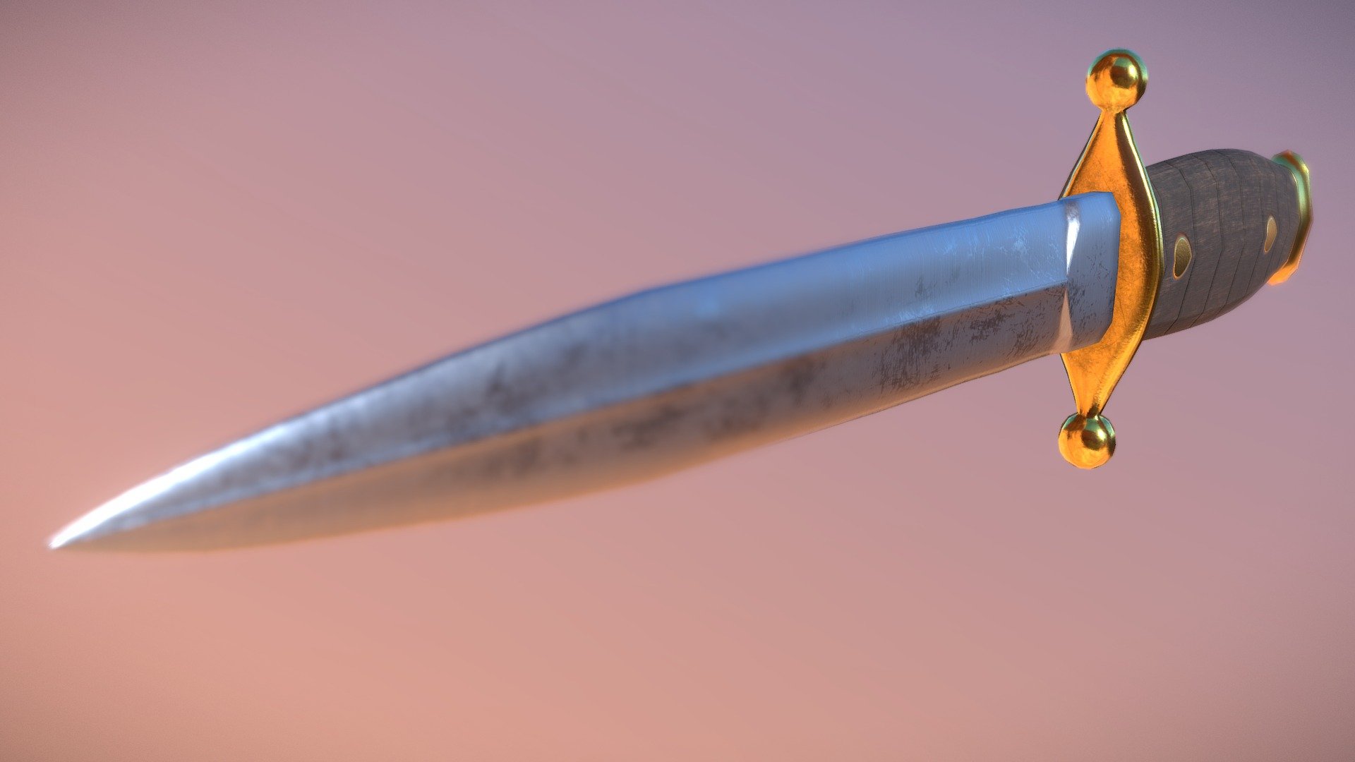 Dagger - 3D model by amt16 [6167d64] - Sketchfab
