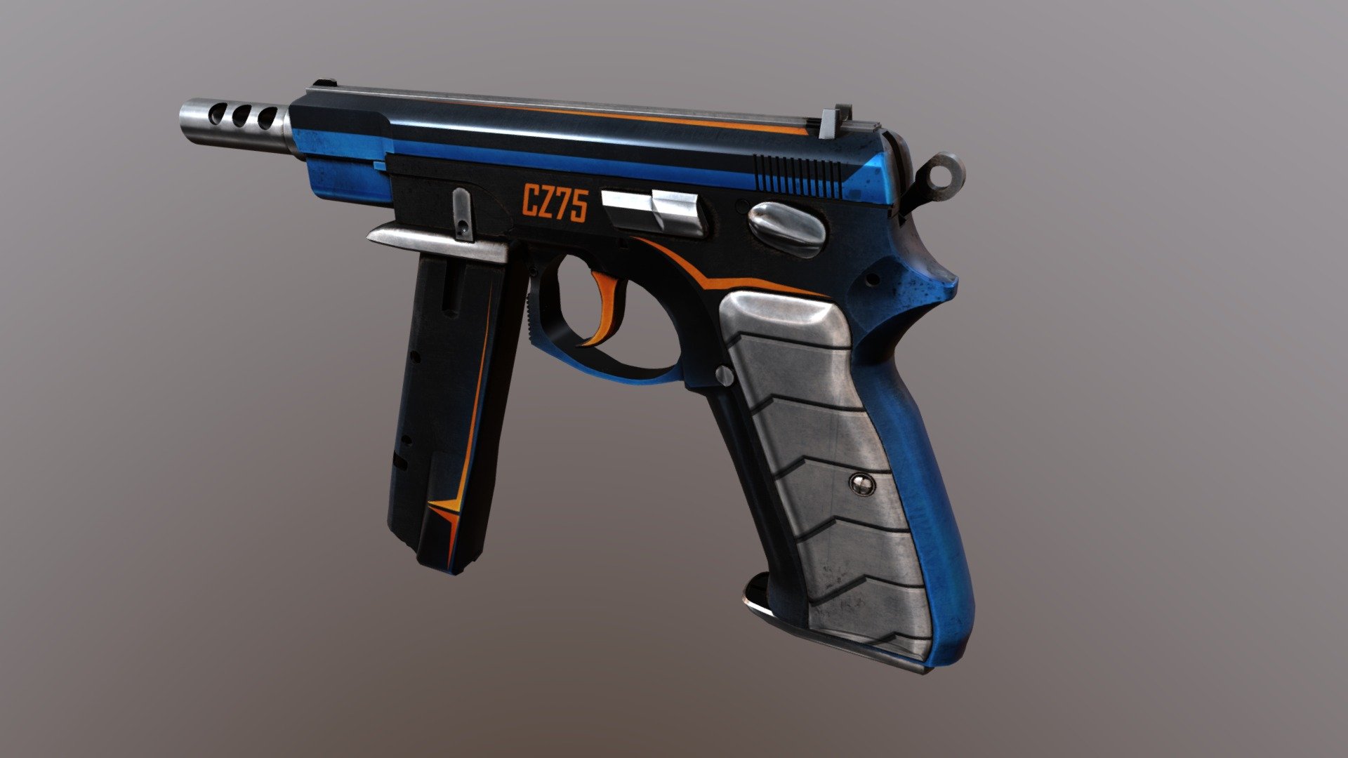 CZ-75 | STIG - 3D model by dC98 [6169069] - Sketchfab