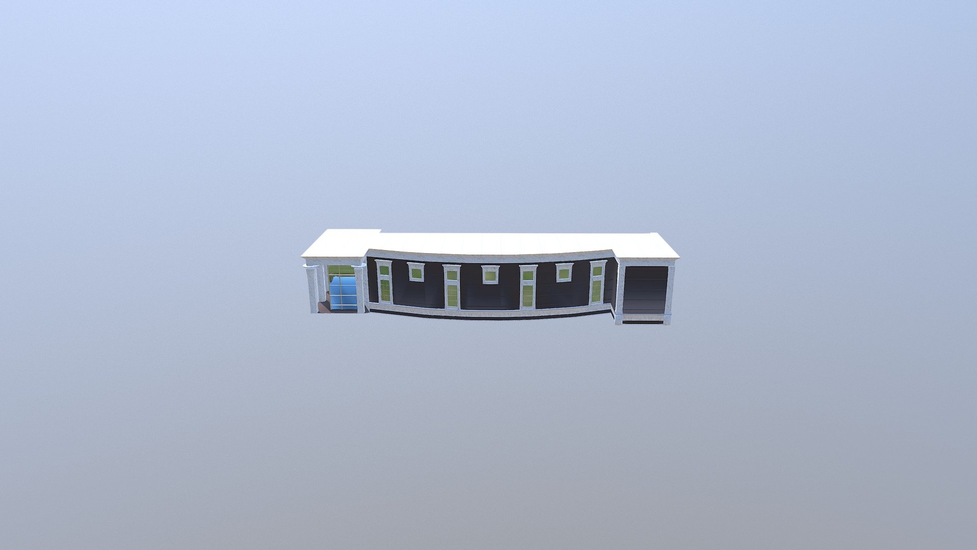 Kinkead Pavilion - 3D model by dangbrandondang [616a014] - Sketchfab
