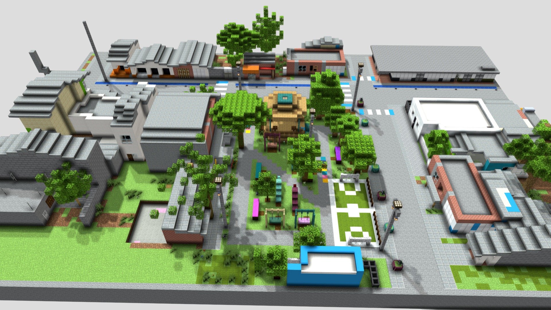 Bayunca - 3D model by Block by Block (@blockbyblock) [616bd5d] - Sketchfab
