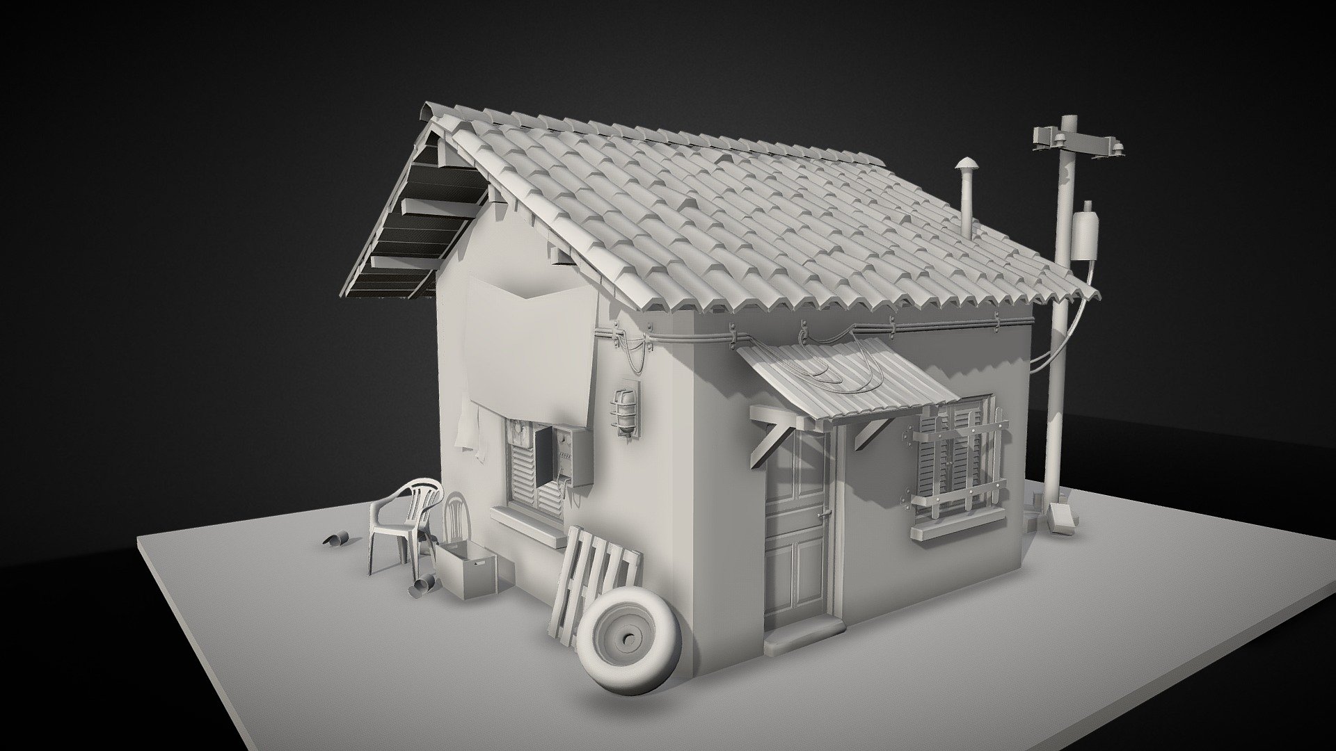 !MP! - House 1 - 3D model by Nikoleta.Zhecheva [616c096] - Sketchfab