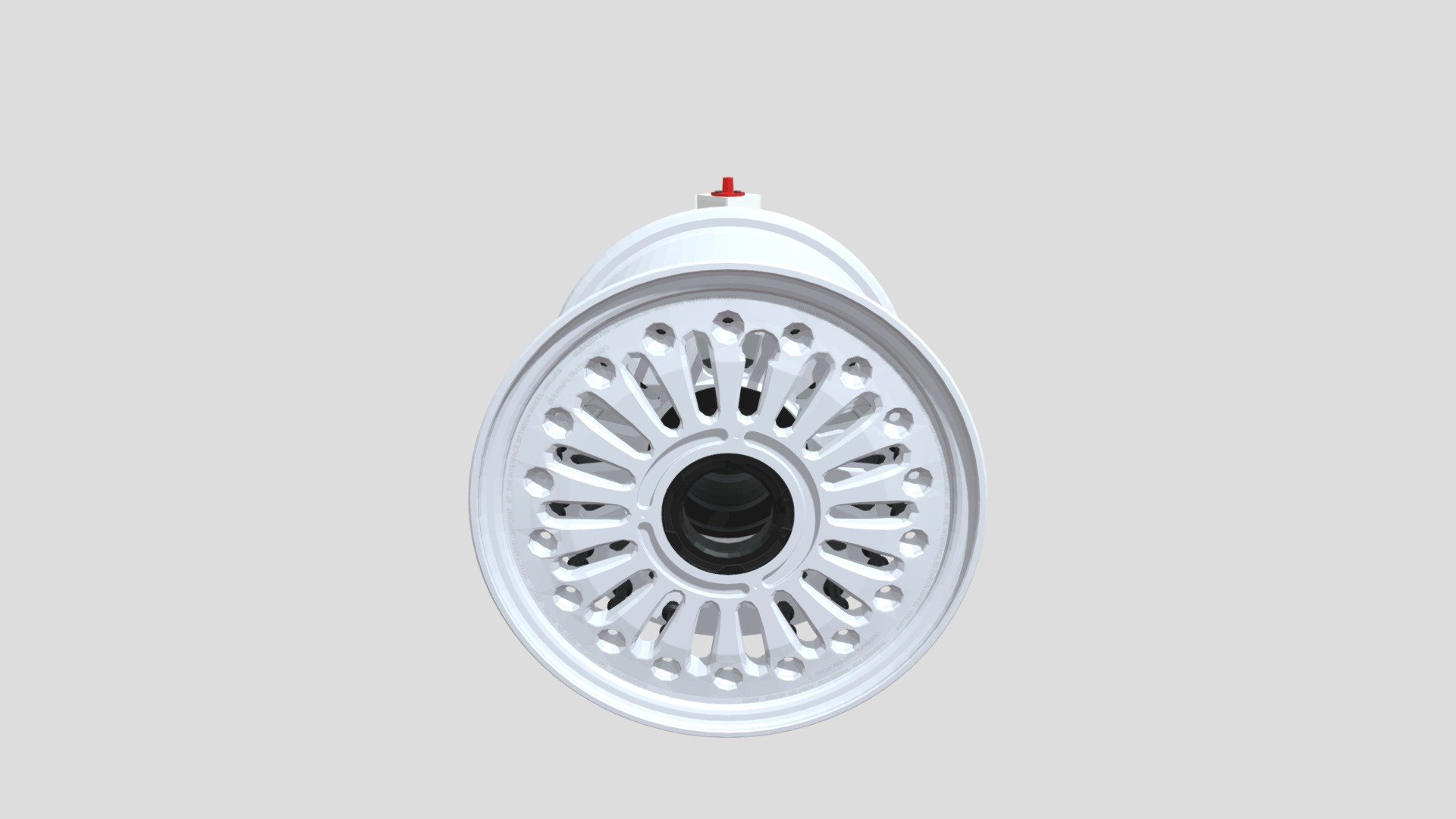Boeing 737 Aircraft Wheel Rim Disk with Brake - 3D model by CCAAGURU ...