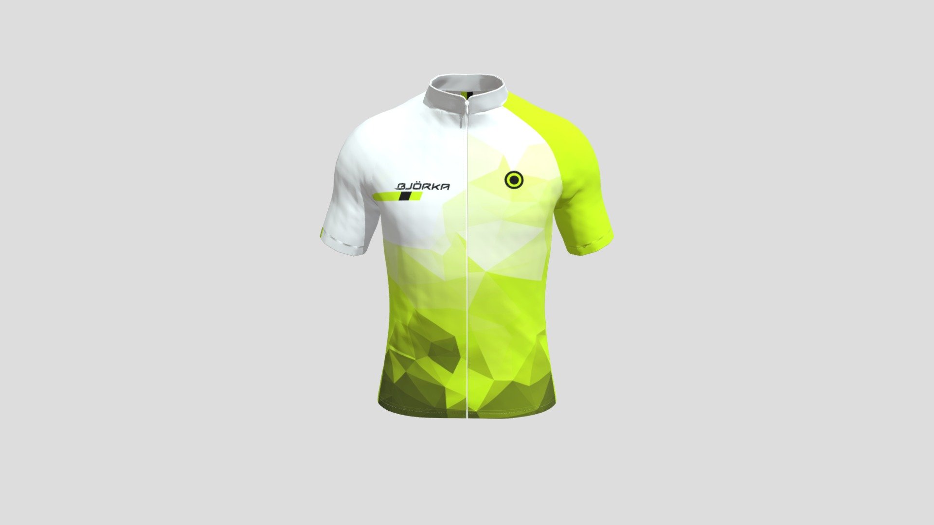 Cycling-raglan-short-sleeve-fullzip-rev3 - 3D model by Bjorkadesign ...