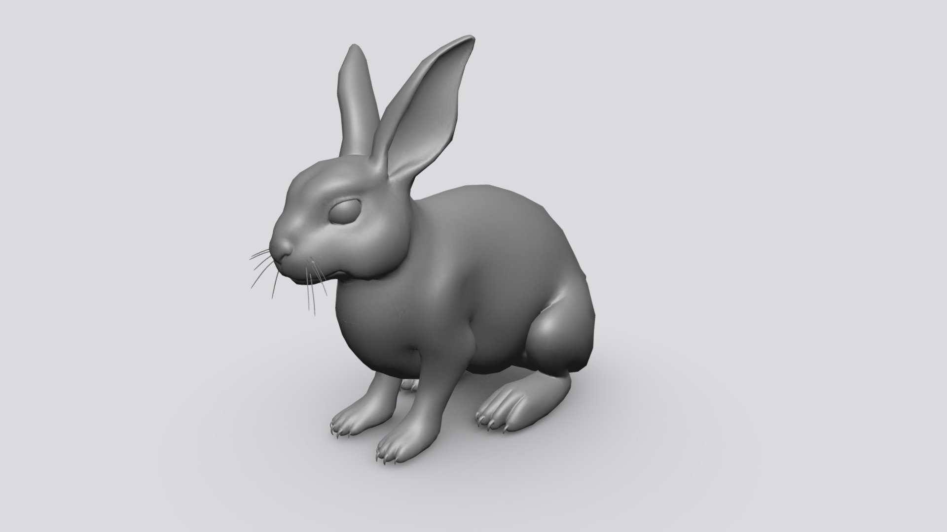 Rabbit Basemesh - Buy Royalty Free 3D model by Tashi59 (@tsering ...