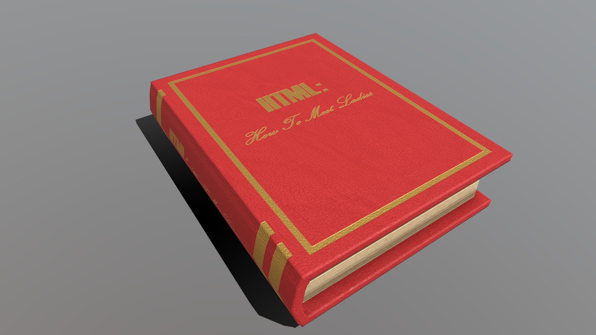 Book - Download Free 3D model by zoging [616e0dd] - Sketchfab