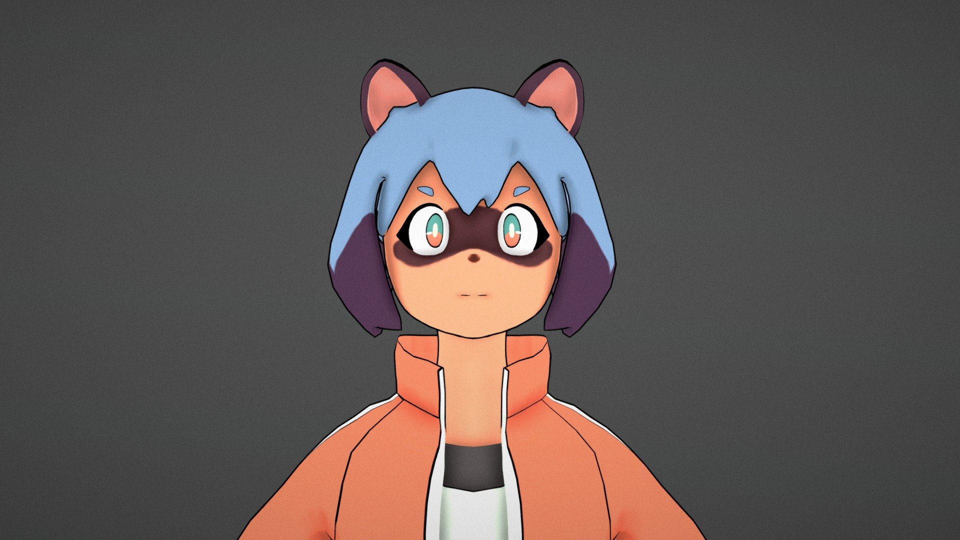 Michiru Kagemori - BNA in 3D - 3D model by Denny_M99 [616e9a5] - Sketchfab