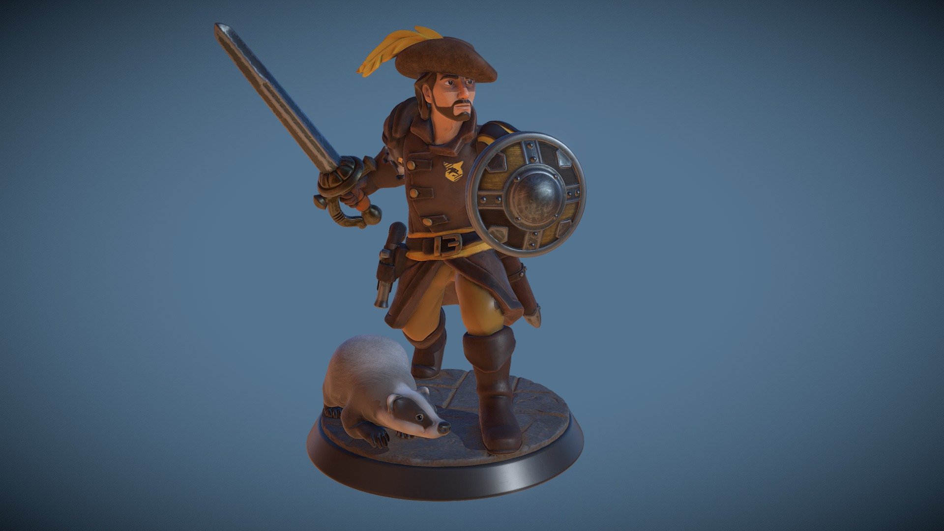 Trisitan "Tristepin" D'Aquila - 3D model by Emilio Jiménez Martín ...