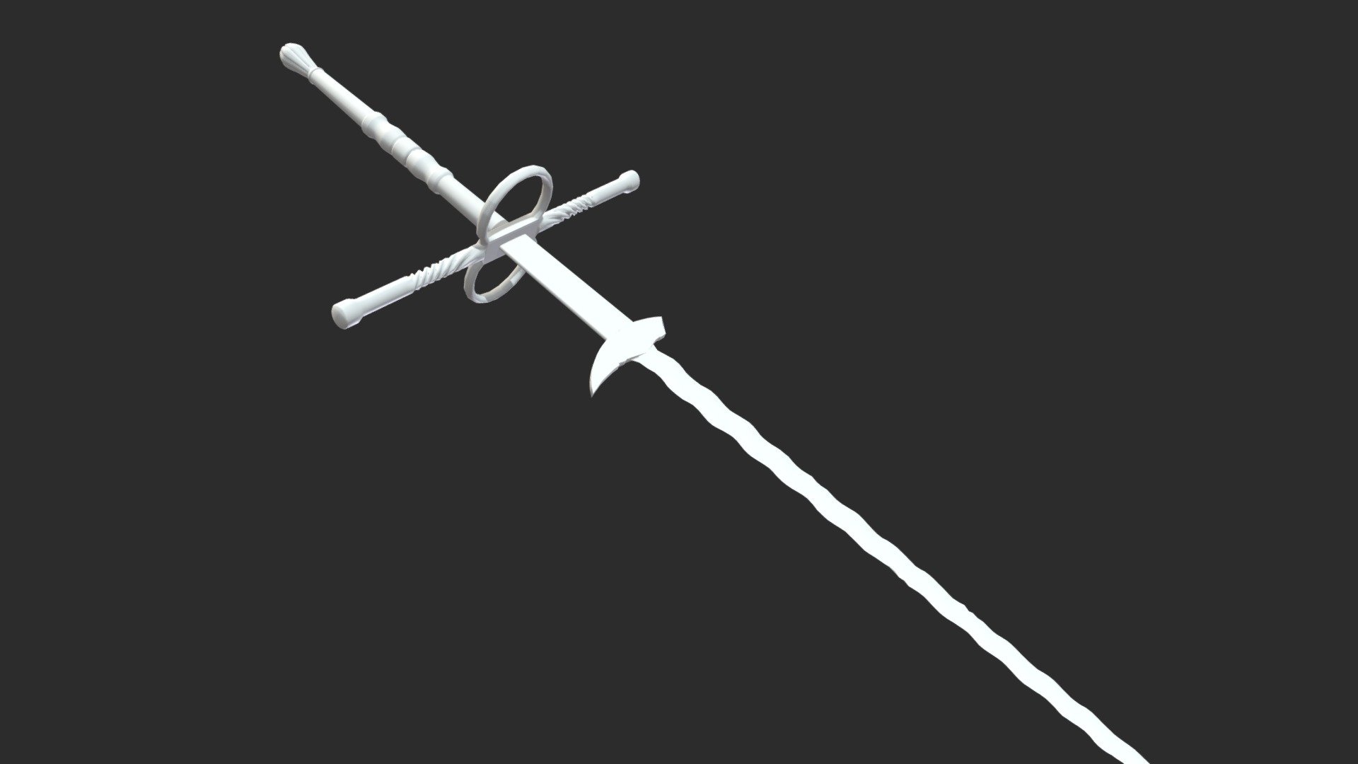 Block Out Damaged Zwei-Hander - 3D model by AJHobble [616f7f2] - Sketchfab