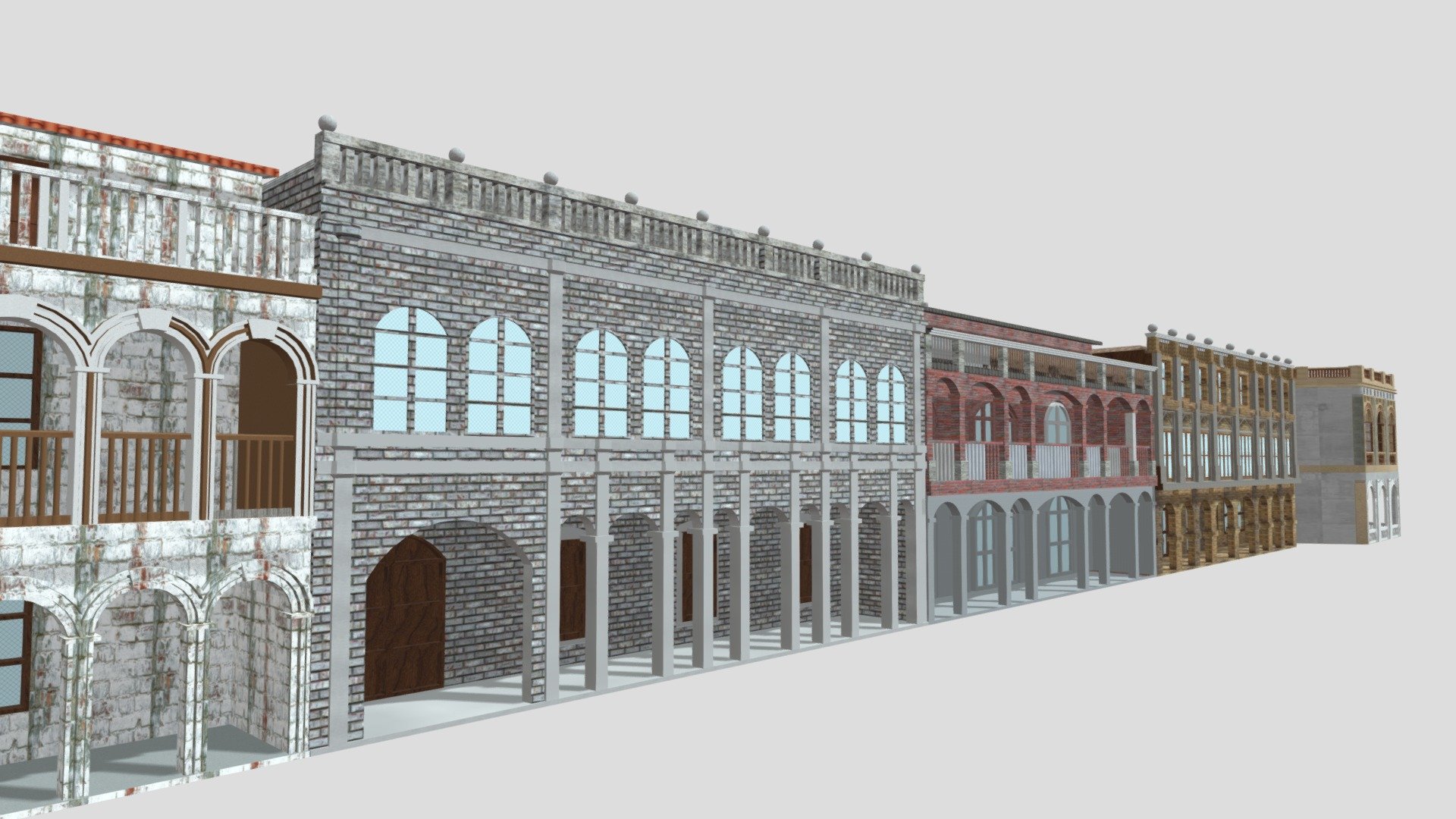 Heritage Building - 3D model by elnavera [616f8ab] - Sketchfab