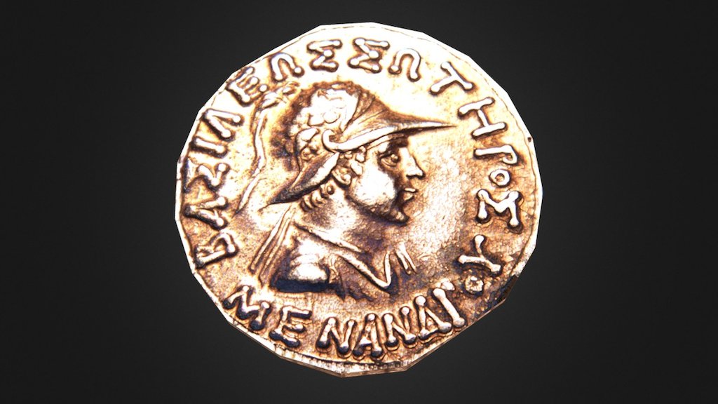 Old Greek Coin - 3D model by pinotoon [616fbc8] - Sketchfab
