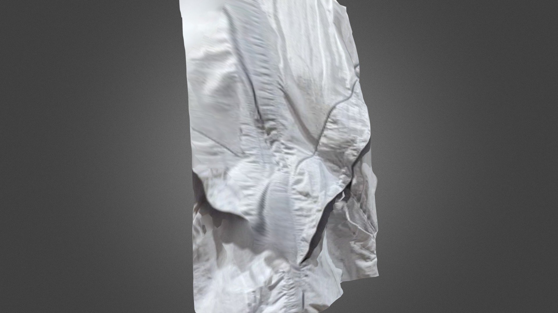 Fabric Textile - Silver Silk Polyester Fabric - 3D model by Arts and ...