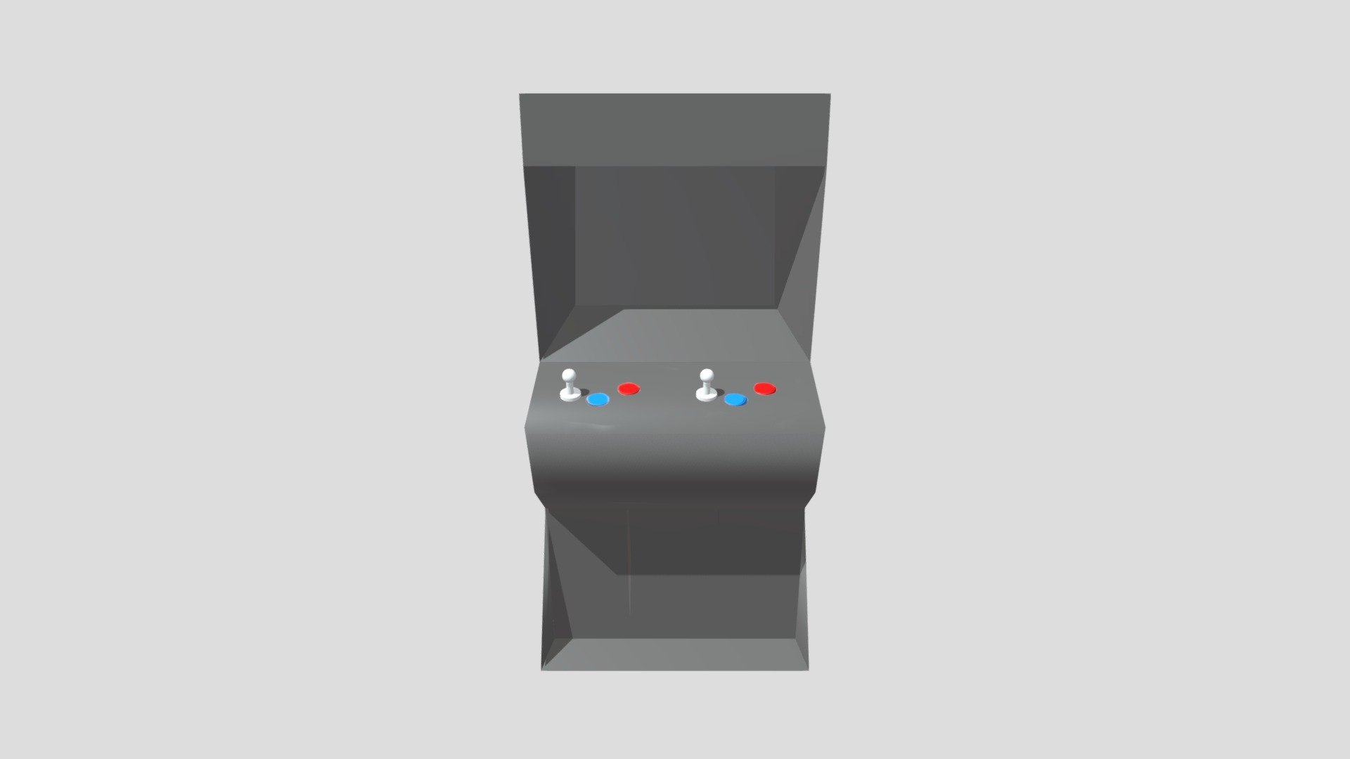 Arcade Cabinet with textures - 3D model by Ω (@Kira_Omega) [6173bd3 ...