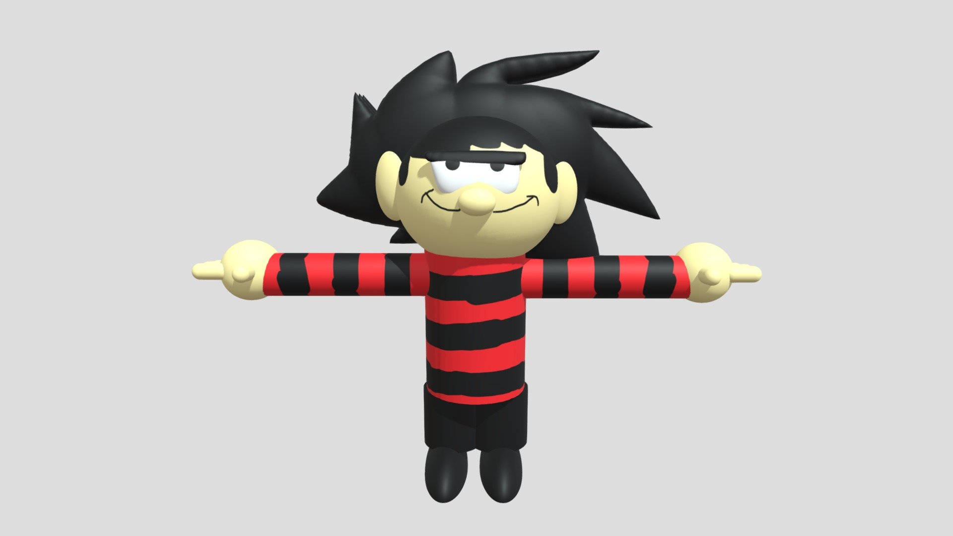 dennis and gnasher - 3D model by antonio.imazio [6173f4c] - Sketchfab