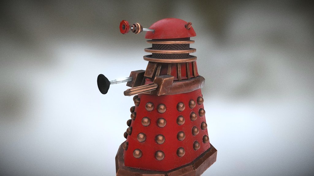Dalek - Download Free 3D model by tezz [61741b5] - Sketchfab