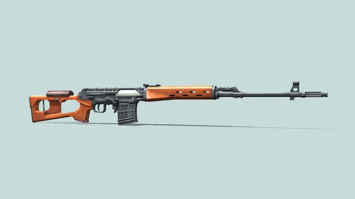 Svd-dragunov 3D models - Sketchfab