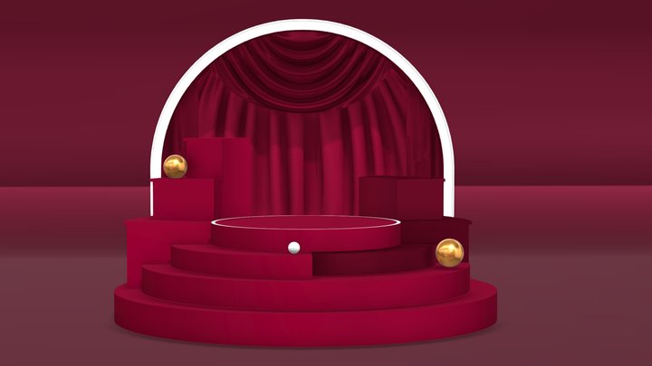 Podium 3D models - Sketchfab