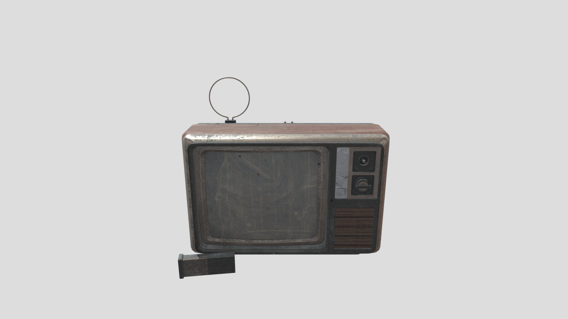 CRT TV - Studied - Download Free 3D model by taD (@datduong0511 ...