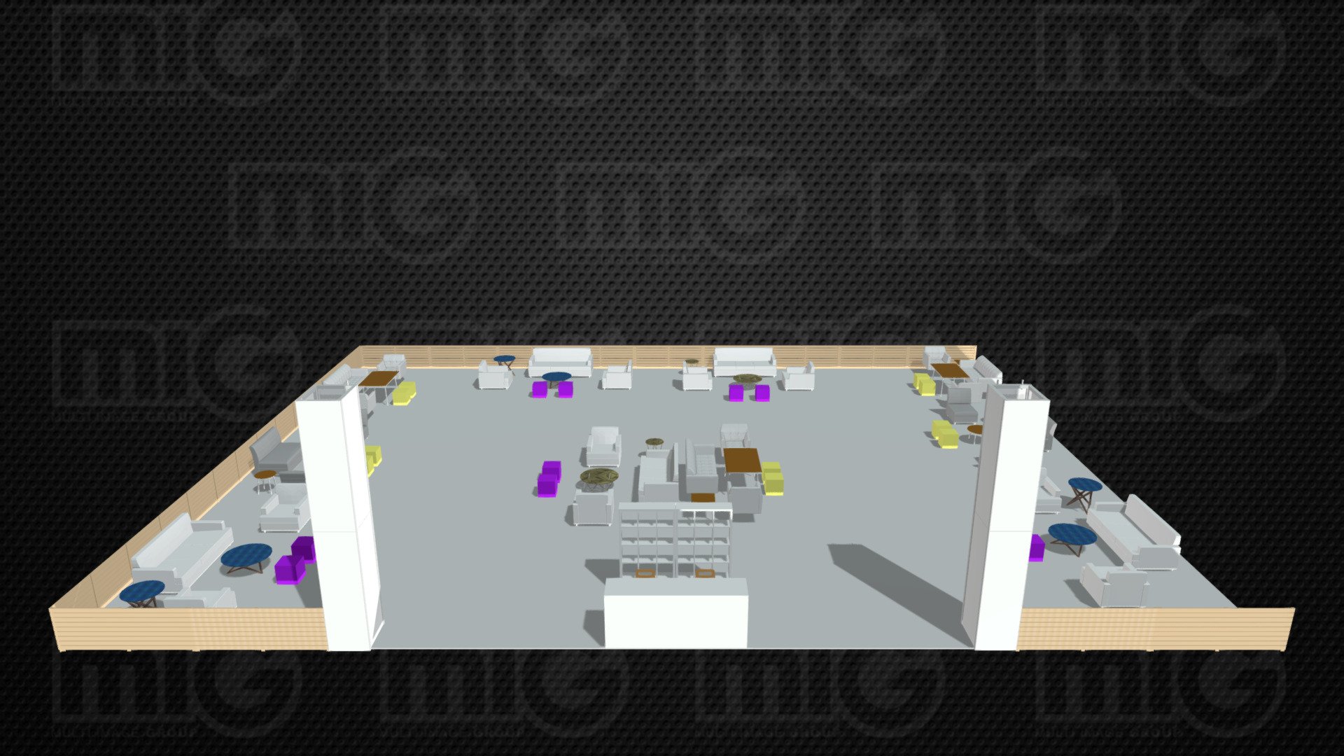 athenahealth - Connection Lounge - 3D model by ModEx by MIG (@MOD-EX ...