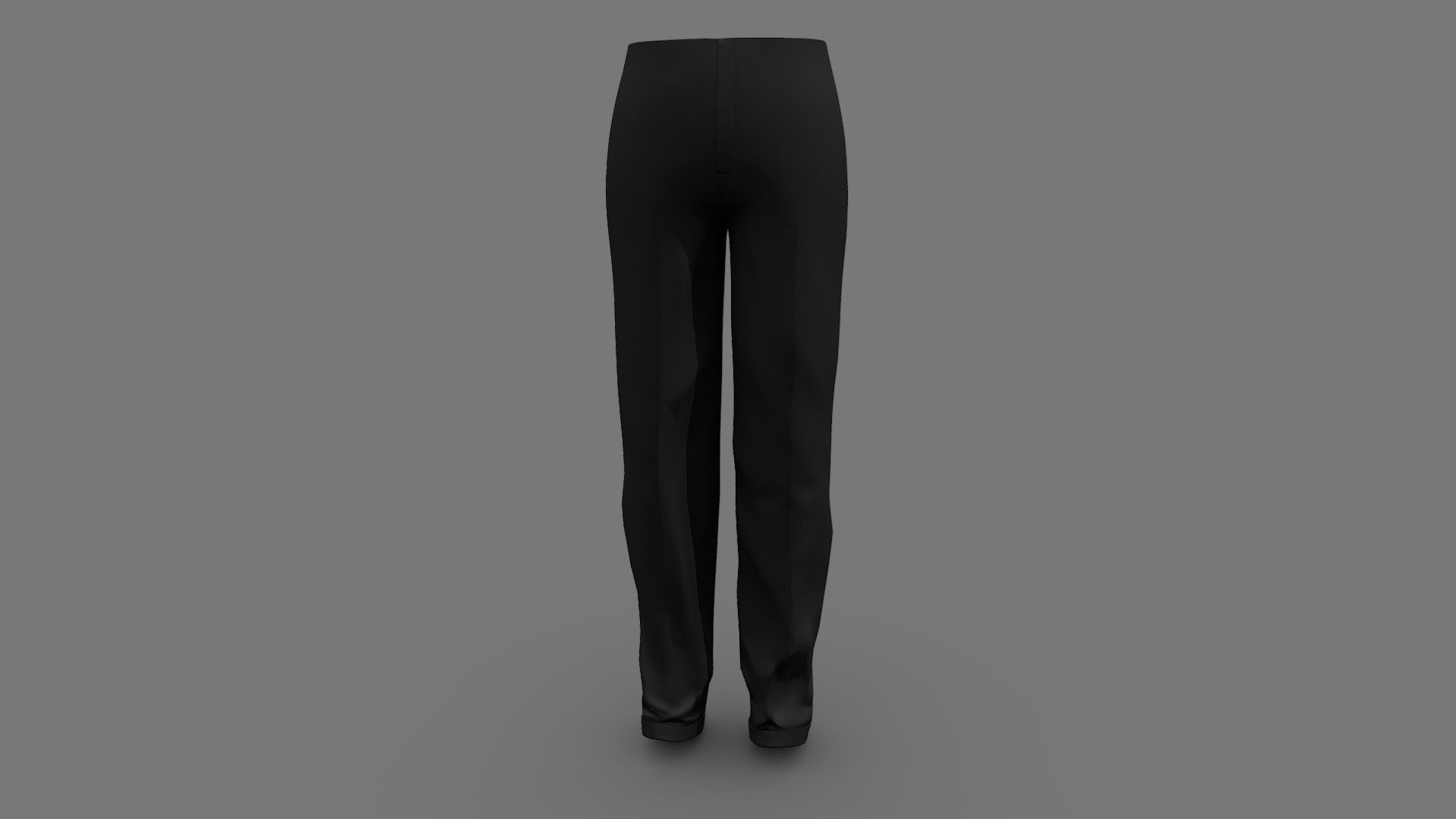 Men's Formal Black Trousers - Buy Royalty Free 3D model by 3dia ...