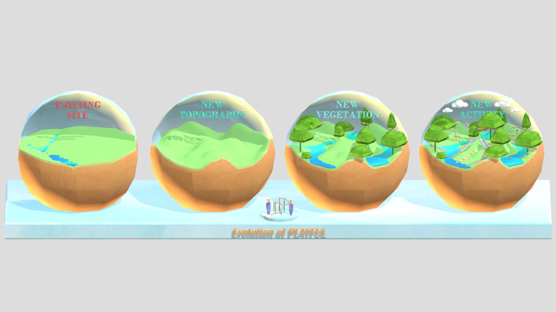 Evolution of Play - 3D model by tinypotato [6179541] - Sketchfab