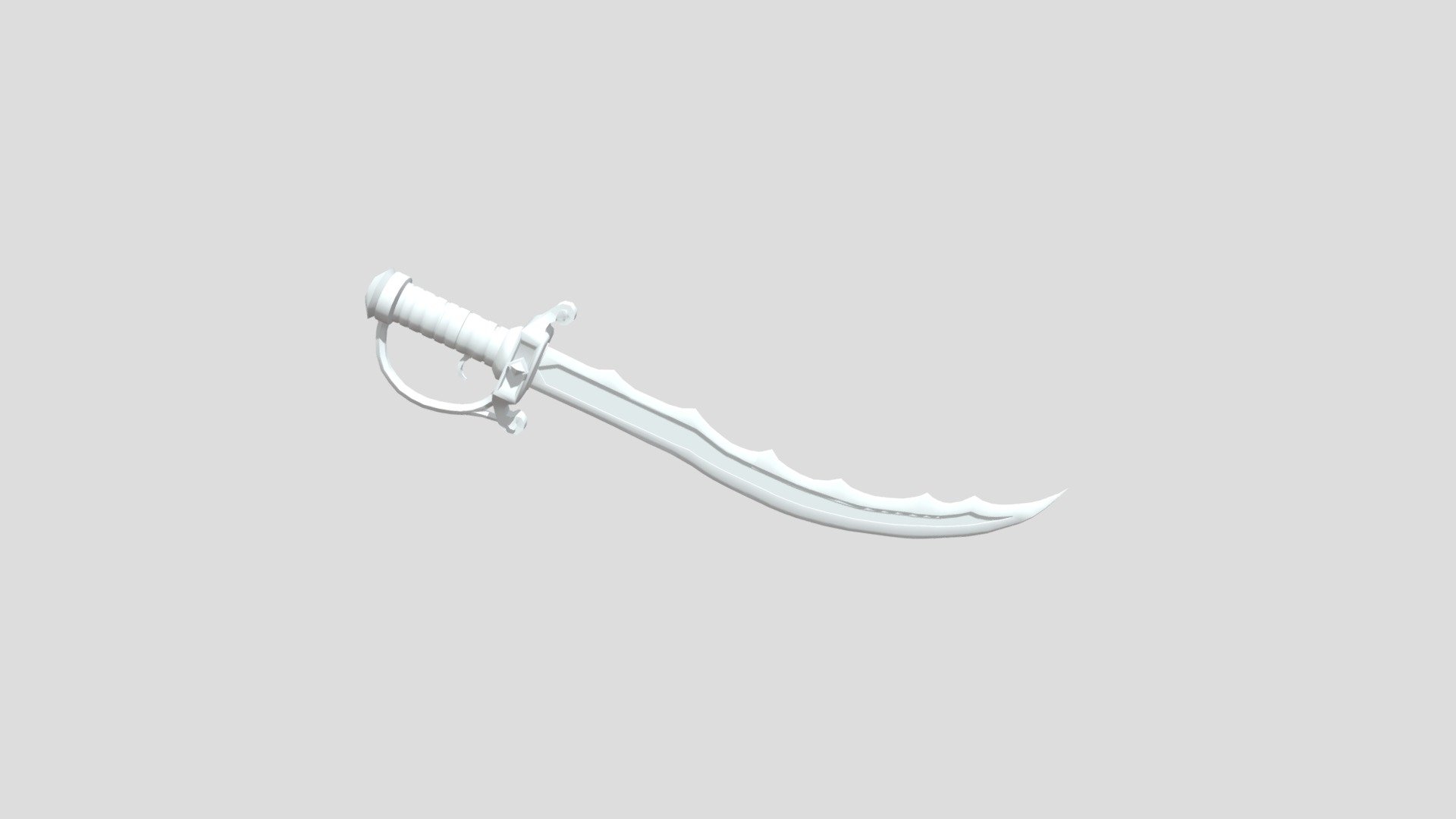 Cutlass - 3D model by Astralmoon (@.wizard101) [617a094] - Sketchfab