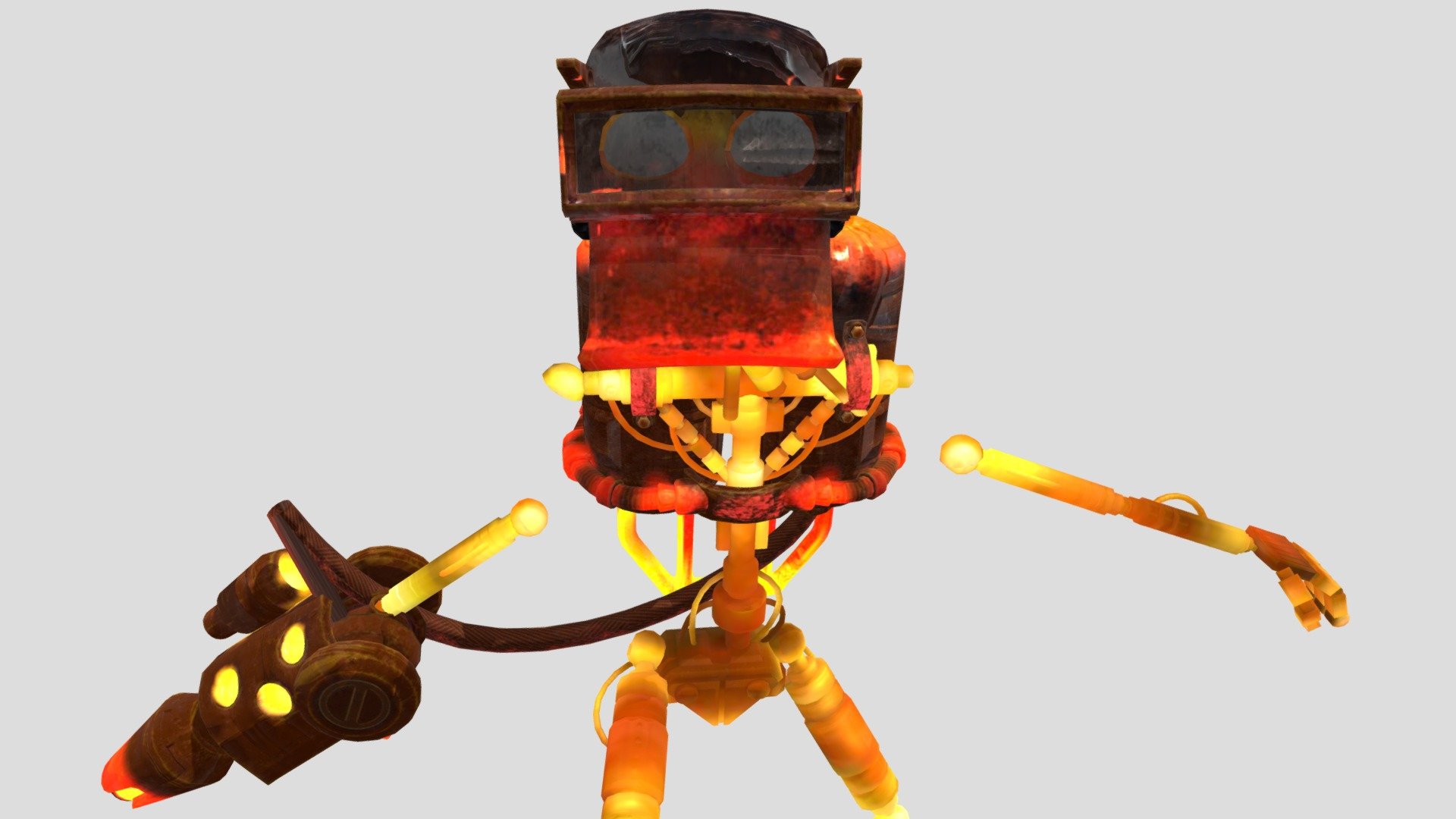 Flamethrower Bare Endo - Download Free 3D model by OrangeSauceu ...