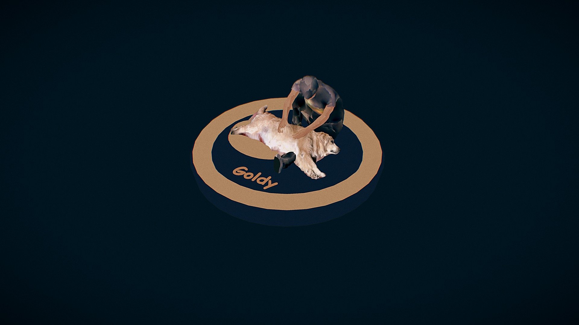 Goldy was Here - 3D model by abhijitvinayak [617adcb] - Sketchfab