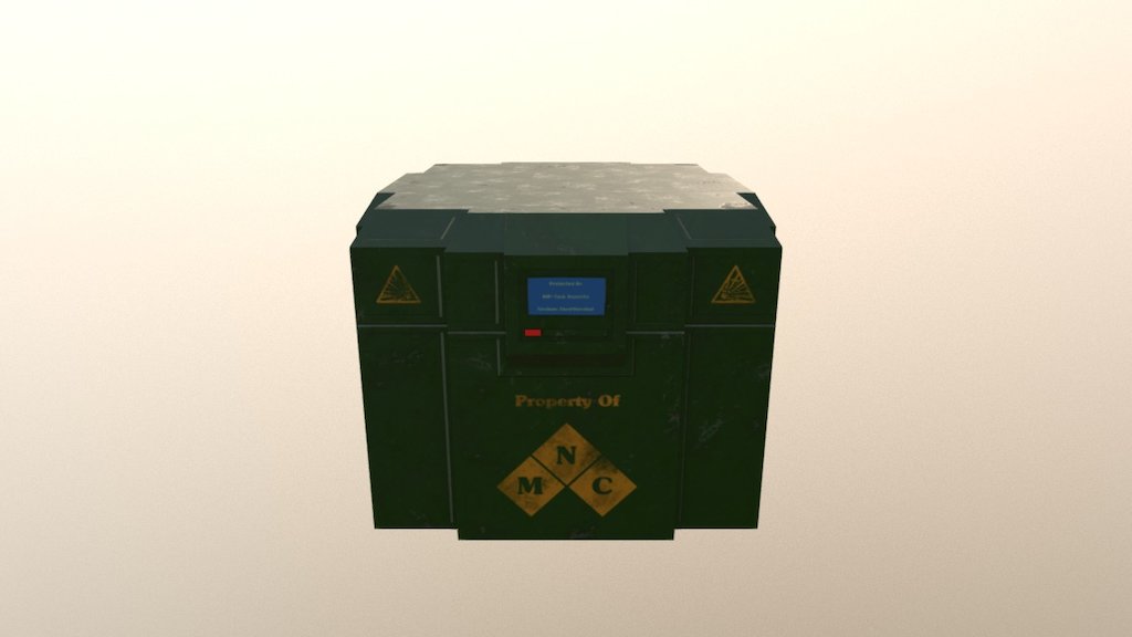 Sci-Fi Storage Crate (Small) - 3D model by Harv (@hsetterfield ...