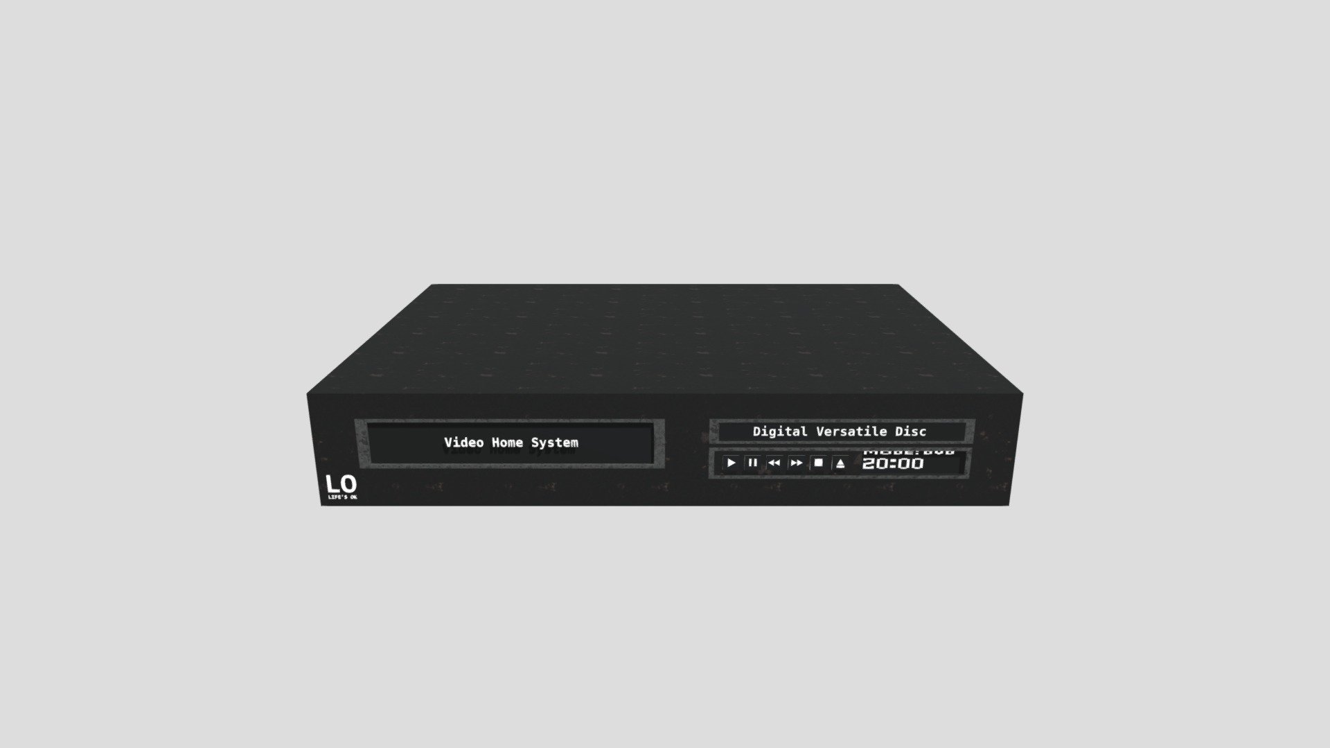 DVD VCR - Download Free 3D model by duckSPLASH [617d64d] - Sketchfab