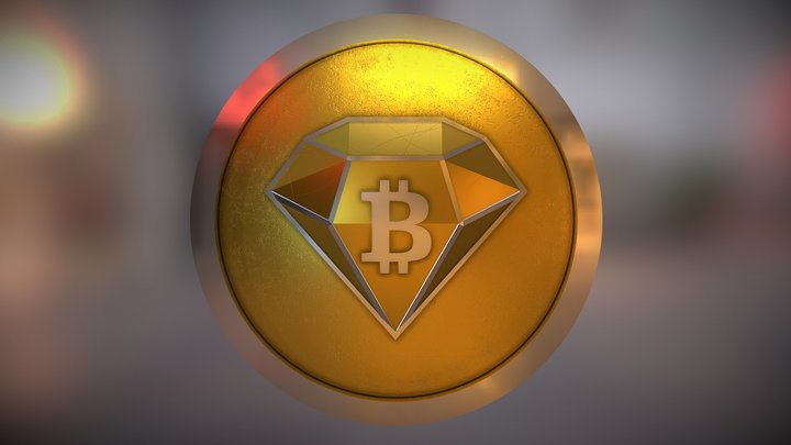Bitcoin-logo 3D models - Sketchfab