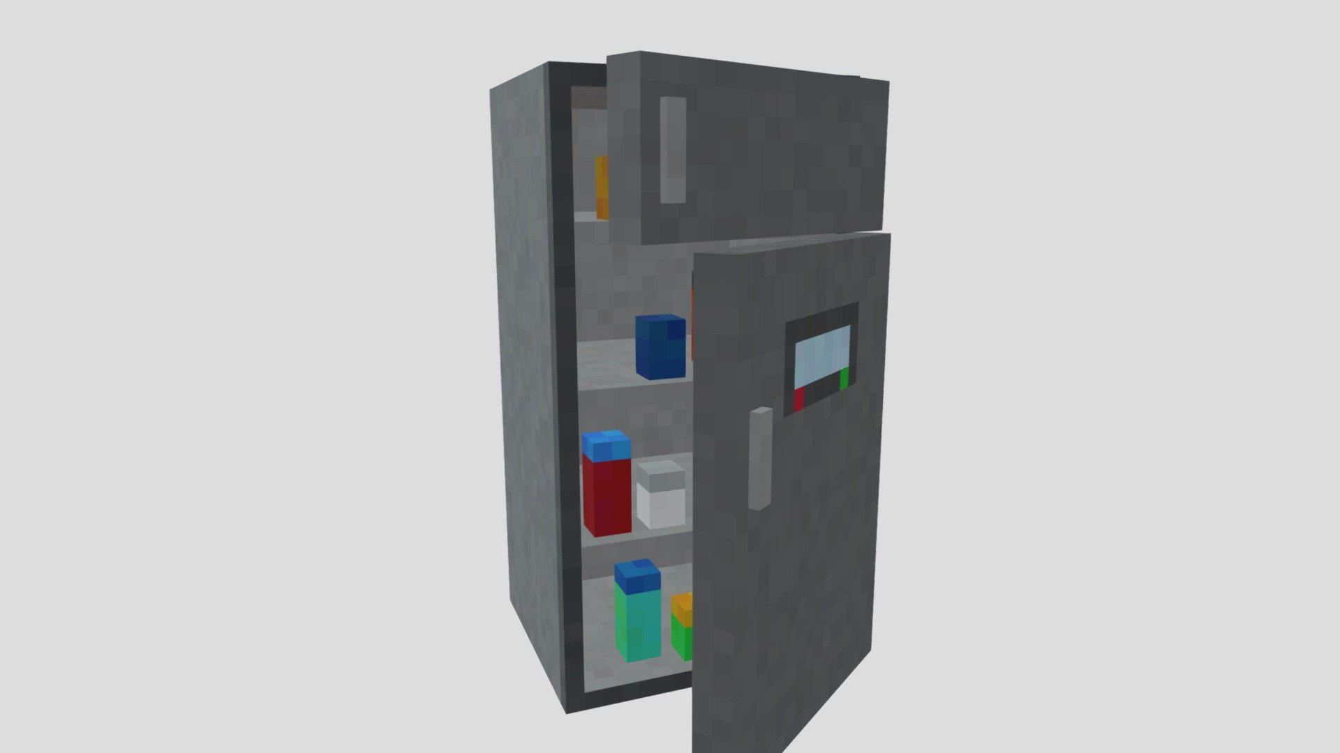 Fridge - 3D model by atomicdevil [617e494] - Sketchfab