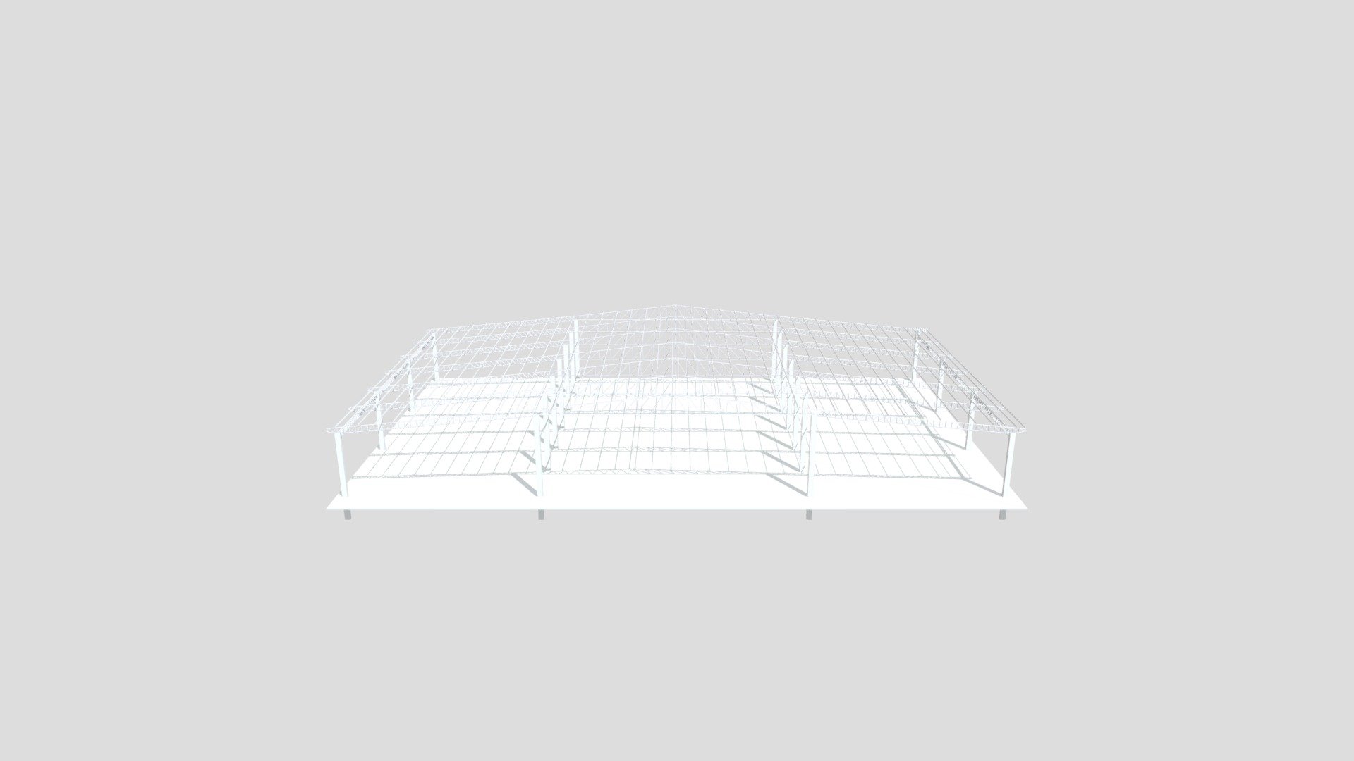 PROJETO BARRACÃO (52 x 40) - 3D model by ENG WILLIAN JAMES ...